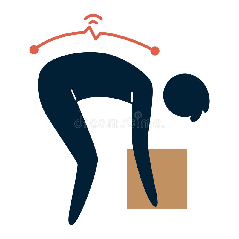 Proper Lifting Technique Stock Illustrations – 116 Proper Lifting ...