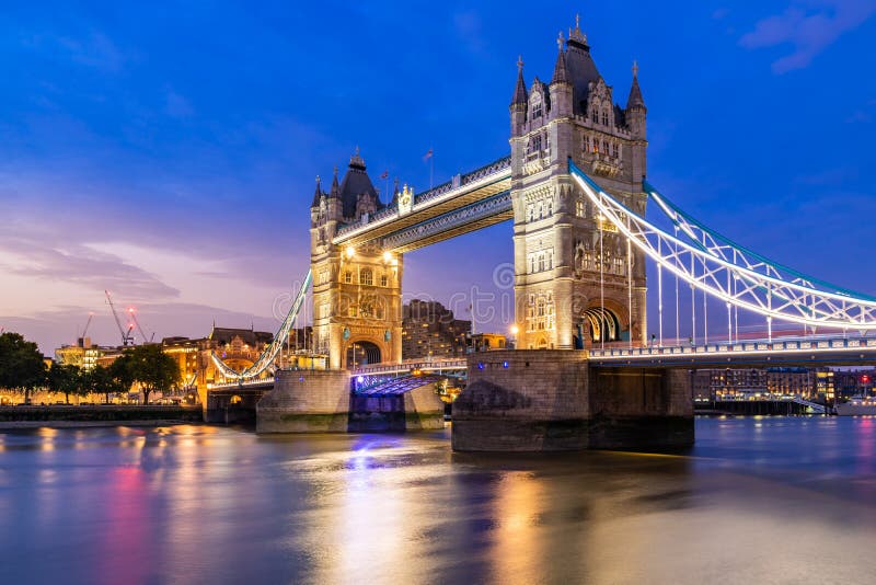 Lifting Up London Tower Bridge Stock Image - Image of landscape ...