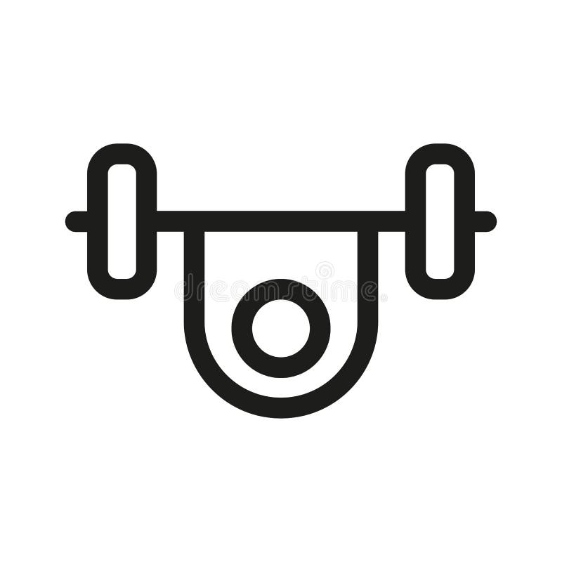 Dumbbell Weights Outline Stock Illustrations – 741 Dumbbell Weights ...