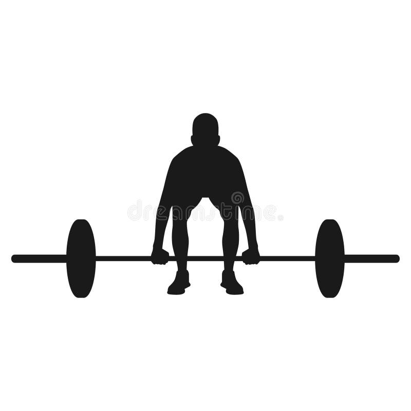 Lifting Weights Vector Illustration By Crafteroks Stock Vector ...