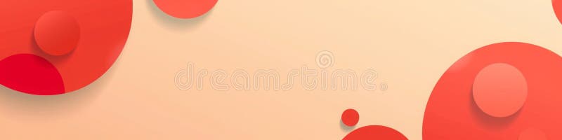 Light Abstract Background with Red Circles, AI Generated Stock ...