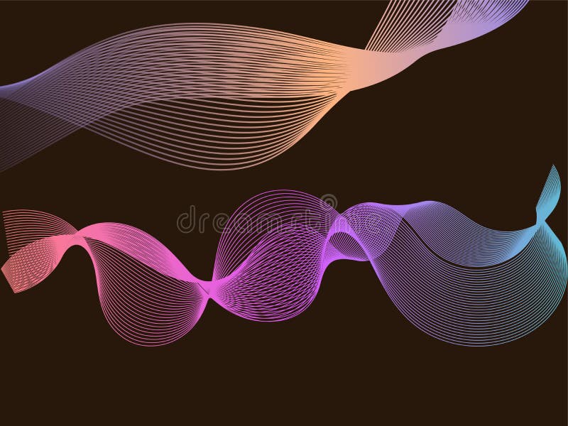 Light Abstract Line on Background ,illustration Stock Illustration ...
