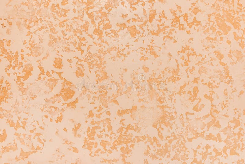 Light Abstract Sand Plaster Pattern Wall Texture Orange Stucco ...