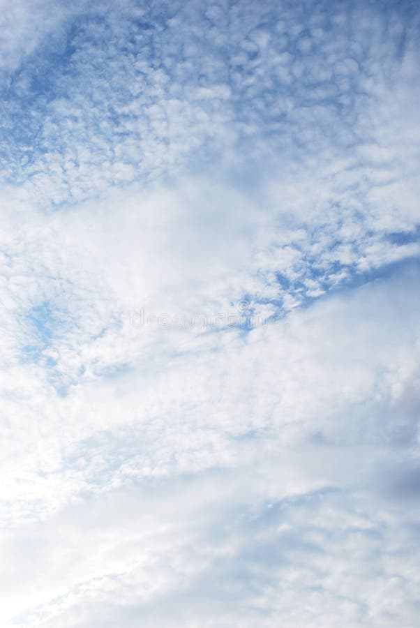 Light Air Clouds are in Summer Sky Stock Photo - Image of height ...