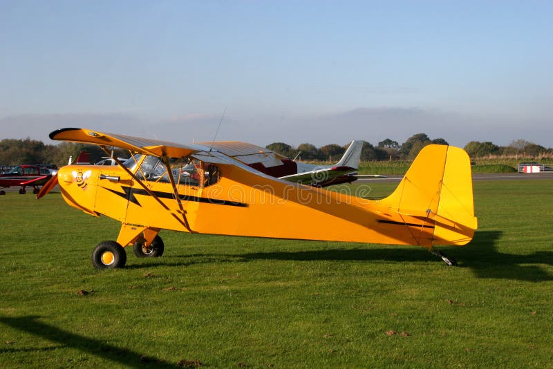 Light aircraft stock image. Image of aircraft, private - 7471033