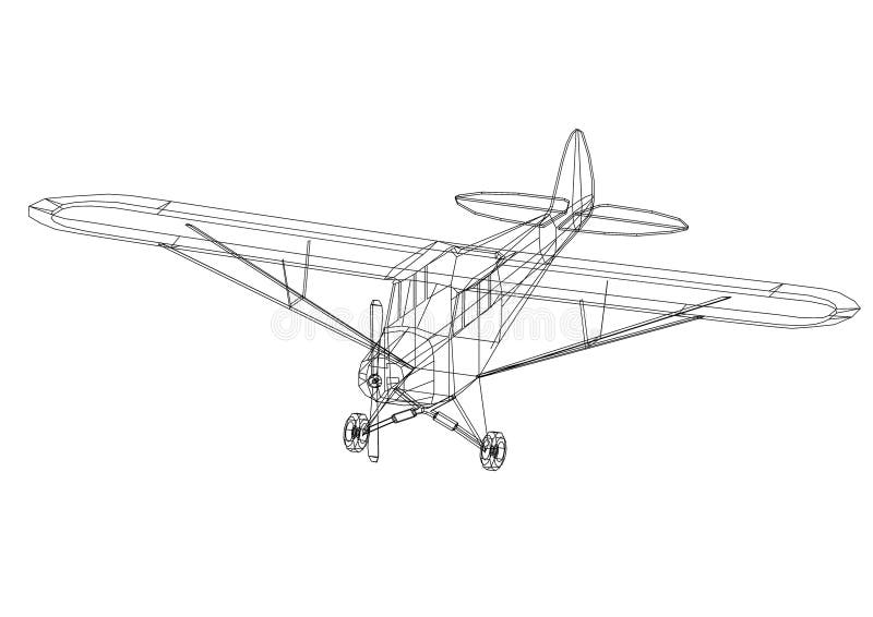 Airplane Blueprint Stock Illustrations – 1,288 Airplane Blueprint Stock ...