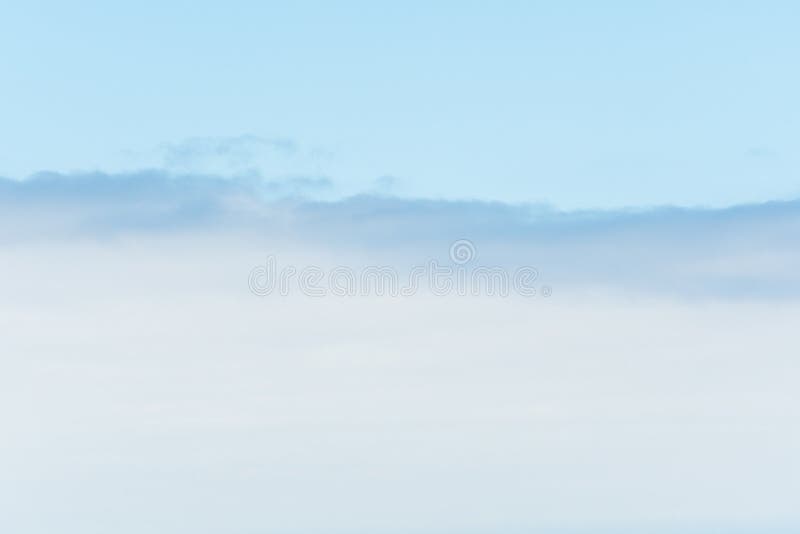 Light and Airy Cloudscape, White Clouds and Blue Sky As a Nature ...