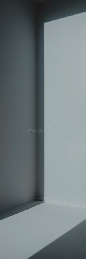 Light Airy Gray Background with a Faint Vertical Shadow Stock ...