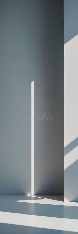 Light Airy Gray Background with a Faint Vertical Shadow Stock ...