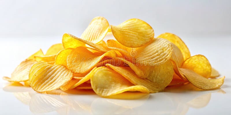 Light and Airy Potato Chips Delicious Crispy Snack Photography ...
