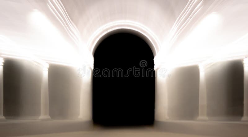 Light arch and colonnade stock photo. Image of white - 128118678