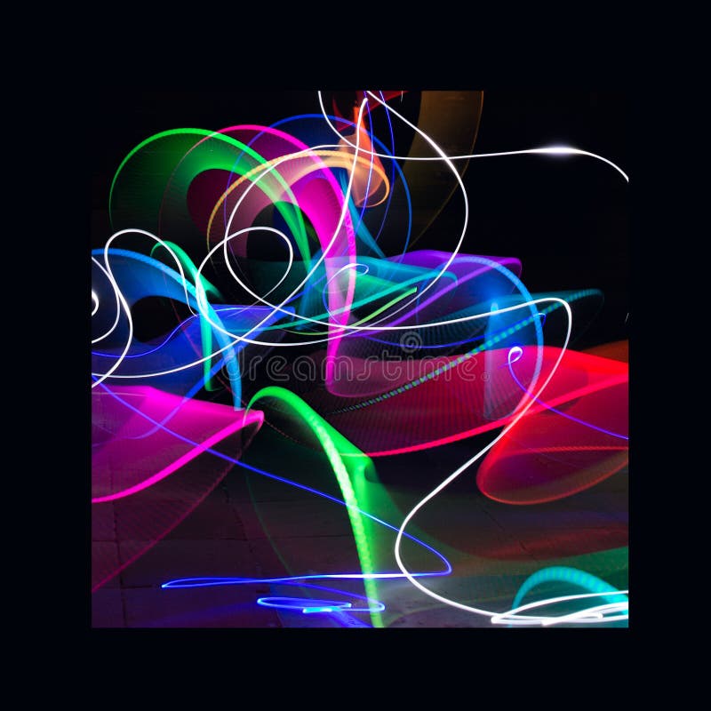 Light Art Painting stock illustration. Illustration of backgrounds ...