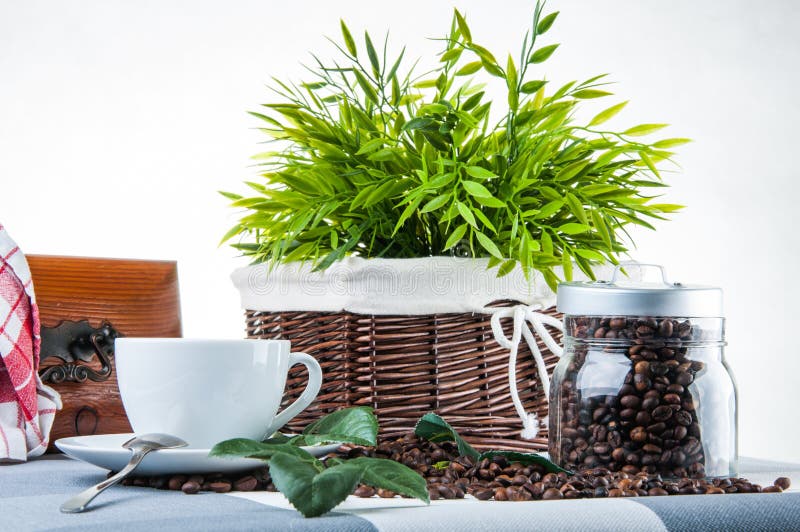 Light Atmospheric Coffee Break Theme Stock Image - Image of nature ...