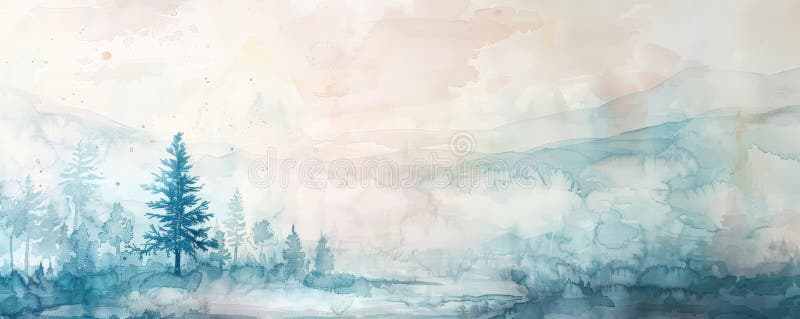 A Light Backdrop with Soft, Flowing Watercolors and Gentle Gradients ...