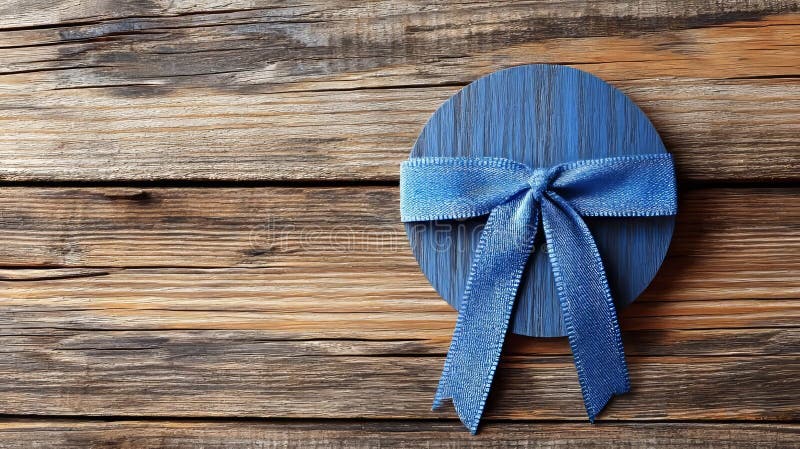 A Light Background with a Blue Award Ribbon, Designed To Signify ...