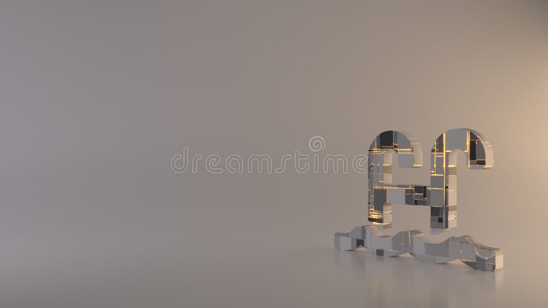 Light Background 3d Rendering Symbol of Swimming Pool Icon Stock ...