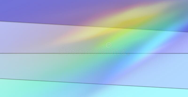 Light Background with Horizontal Lines and Rainbow Light, Blue To ...
