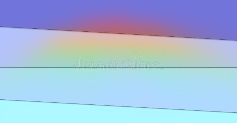 Light Background with Horizontal Lines and Rainbow Light, Blue To ...