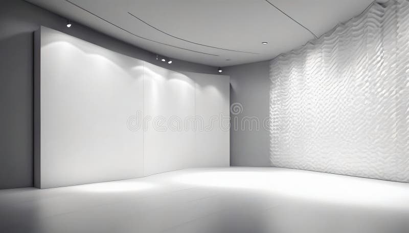 Light Background Mock-up for Presentation Stock Illustration ...