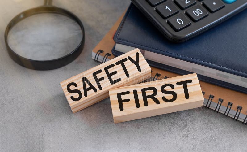 On a Light Background, Wooden Cubes and a Wooden Block with the Text ... On a Light Background, Wooden Cubes and a Wooden Block with the Text ...