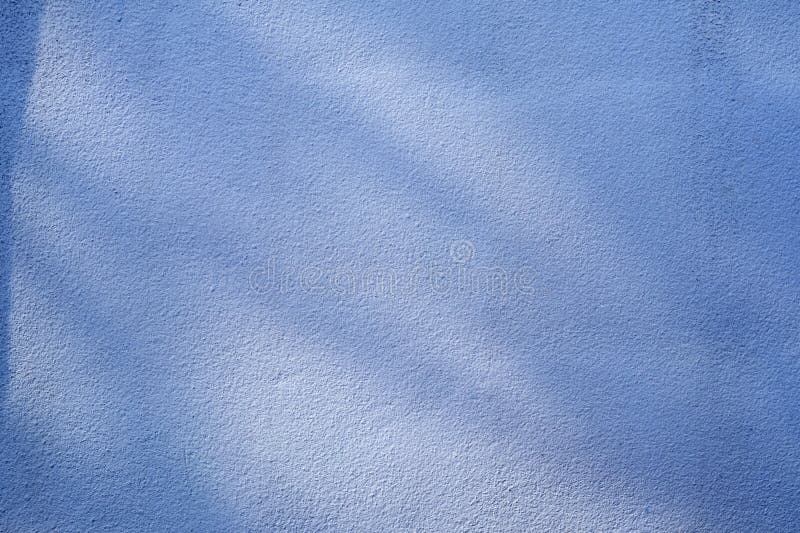 Light Beam on Blue Stucco Wall Background. Stock Photo - Image of color ...
