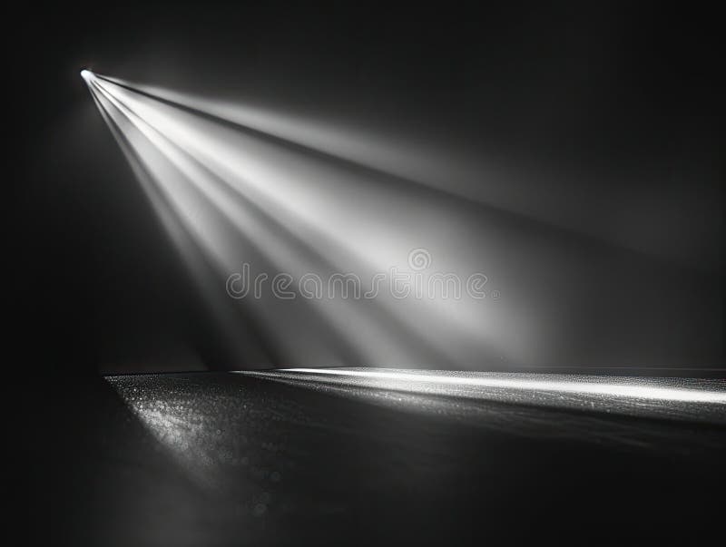 Light beam in the dark stock photo. Image of sunrise - 316031536