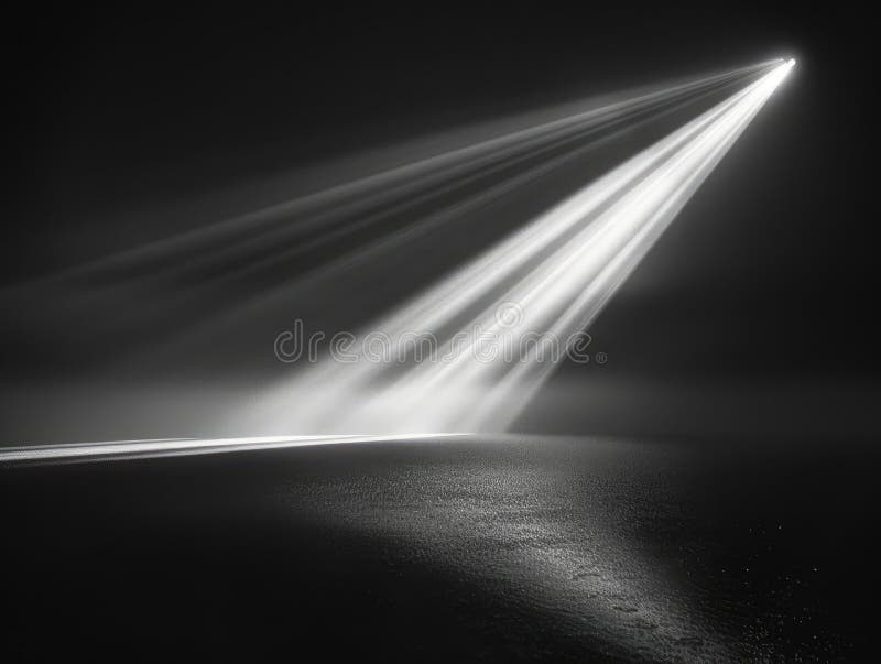 Light beam in the dark stock photo. Image of evening - 316033160