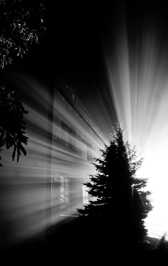 Light beam house stock image. Image of overcast, beam - 26149169