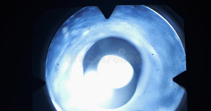 Light Beam through the Viewfinder of an Old Medium Format Film Camera ...