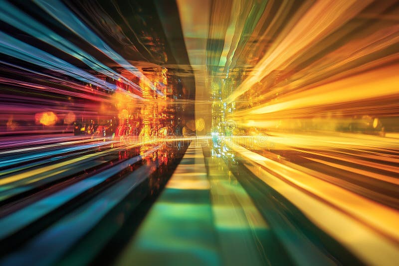 Light Beams Create Mesmerizing Optical Illusions in a Vibrant Display ...