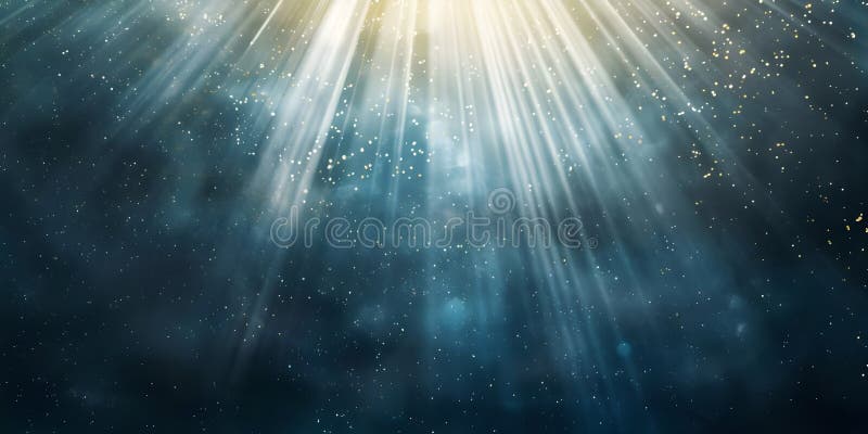 Light Beams Natural Background Stock Illustration - Illustration of ...
