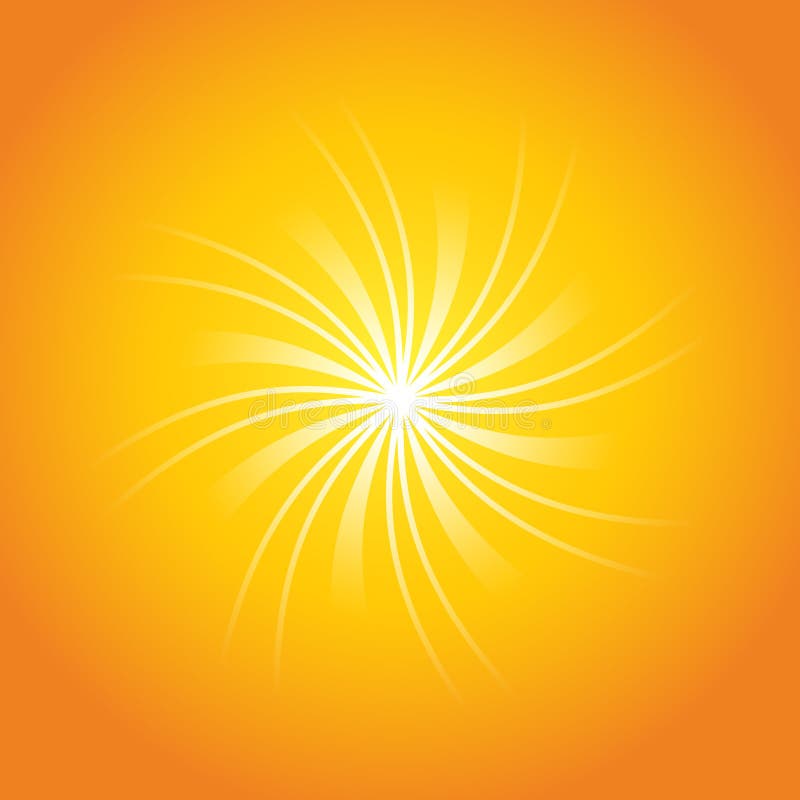 Light Beem Transparency on Orange Background, Sun Shine, Sunlight ...