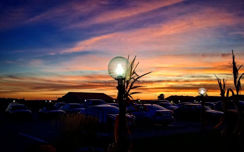 Light behind the light stock image. Image of horizon - 162826519