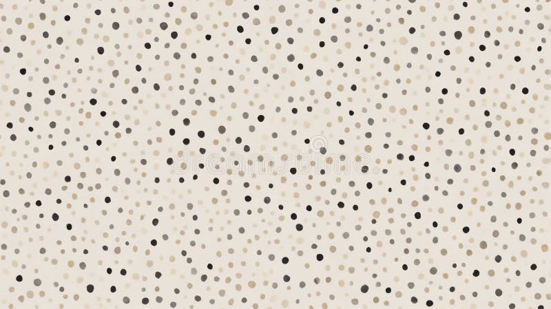 A Light Beige Background with a Random Pattern of Small Dark Gray and ...