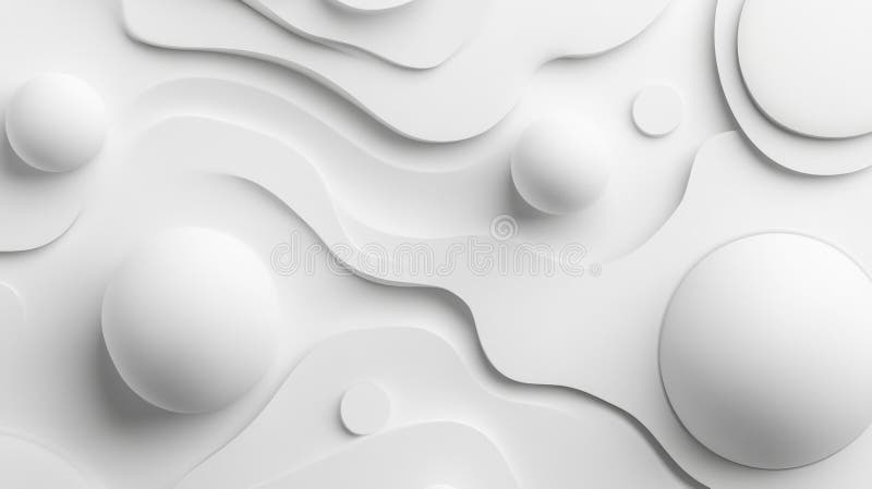 A Light Beige Background Serves As the Base for an Abstract Topographic ...
