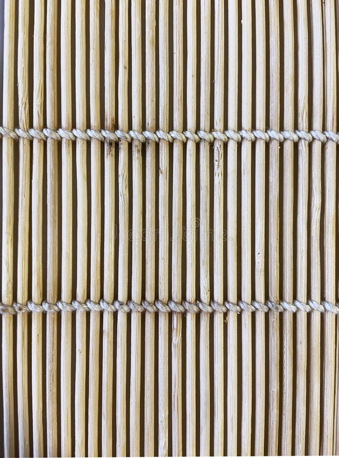 Beige bamboo mat texture stock image. Image of nature - 288888521