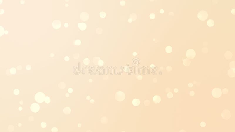 Beige Bokeh Gradient Motion Background Loop. Moving Bubbles Colorful Blurred Animation Stock ...