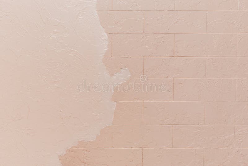 Light Beige Color Plaster Surface Wall Stucco Texture Background Stock ...