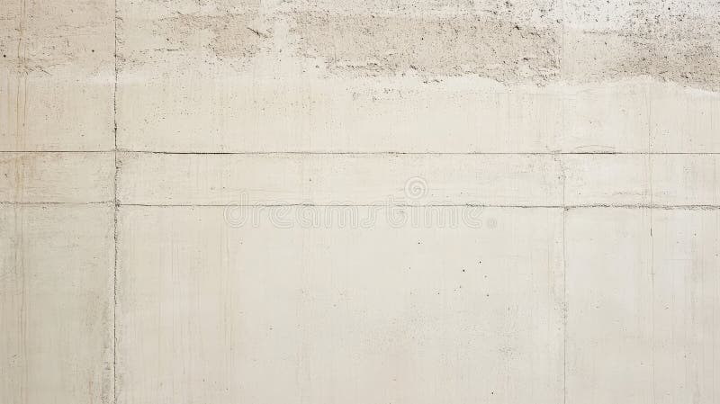 A Light Beige Concrete Wall with a Slightly Rough Texture, Featuring ...