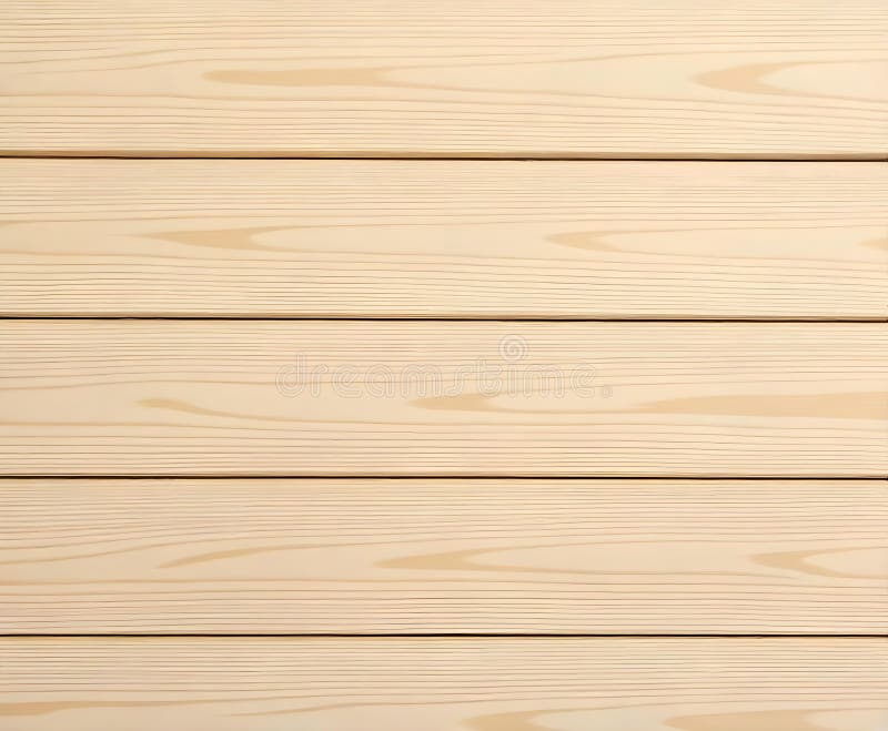 Light Beige Wooden Plank Surface. Minimalist Wood Panel Design. Smooth ...