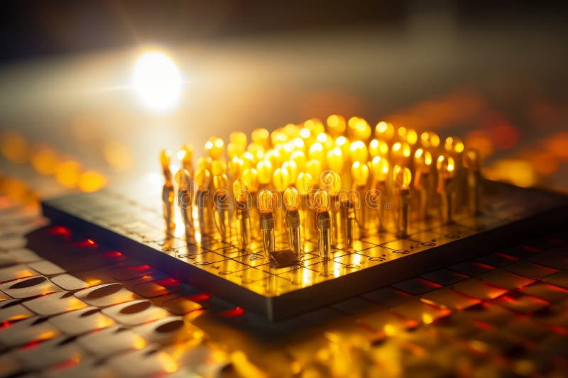 Light Being Transmitted in the Form of Small Packets of Energy Quanta ...