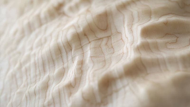 Light Birch with a Fine, Even Texture and Subtle Grain Shifts Stock ...