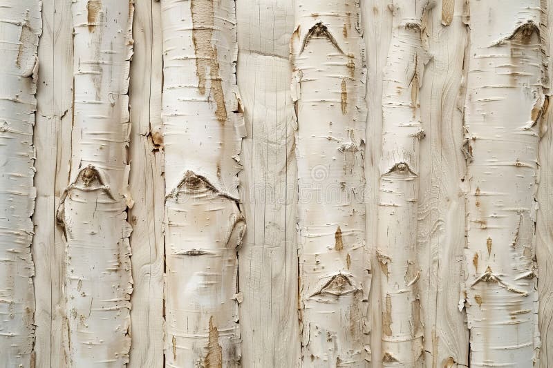 Light Birch Wood Texture with Delicate Grain Patterns Stock Illustration - Illustration of trunk ...