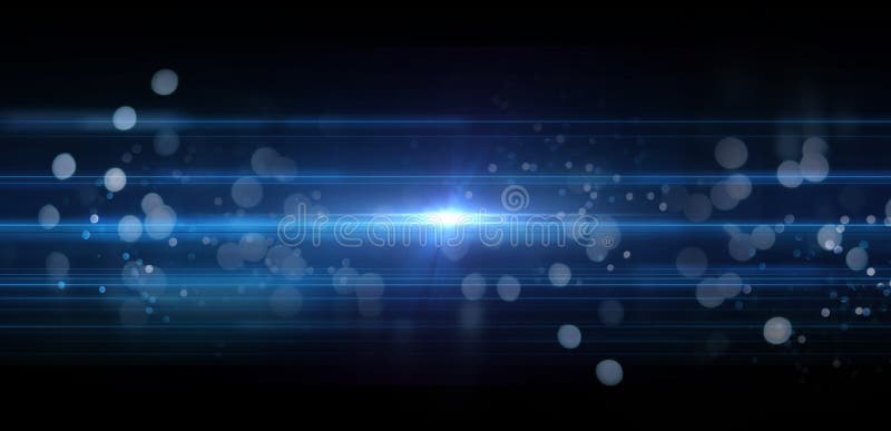 Light, Black Background and Bokeh with Space, Galaxy and Pattern ...