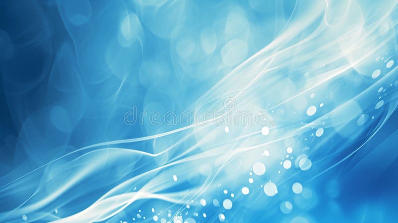 Light Blue Abstract on Background. Generative Ai Stock Illustration ...