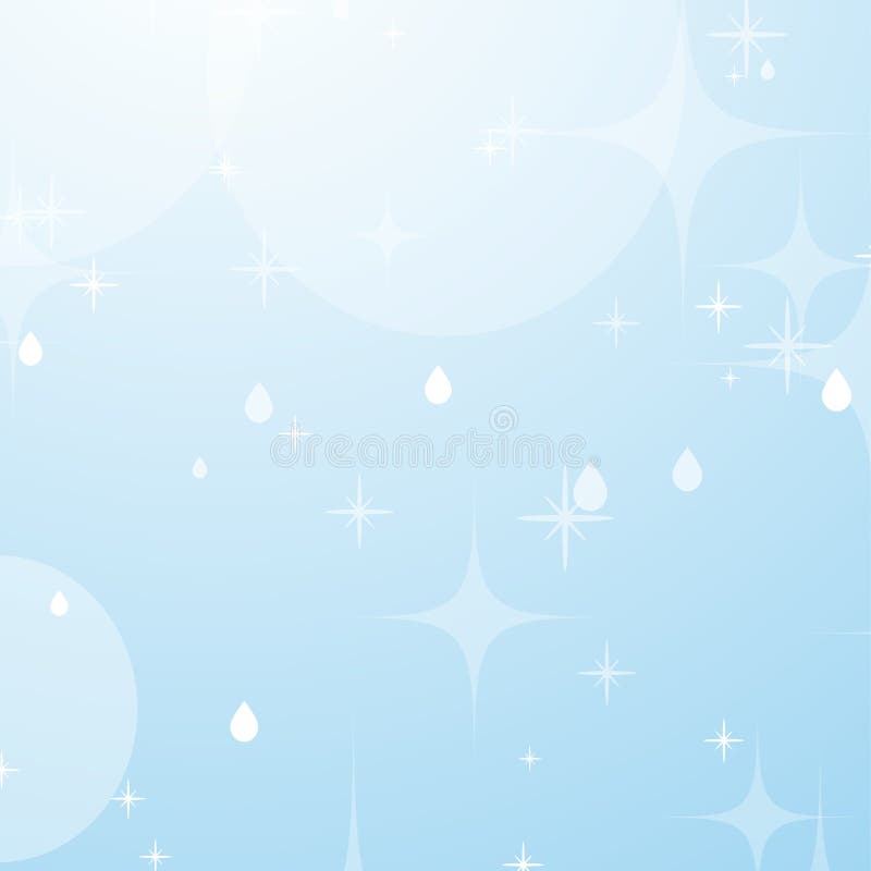 Light Blue Abstract Background with Stars and Bokeh. Beautiful Sky ...