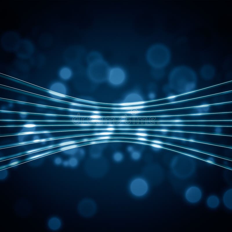 Light Blue Abstract Backgrounds with Light Bokeh, Abstract Matrix Like ...