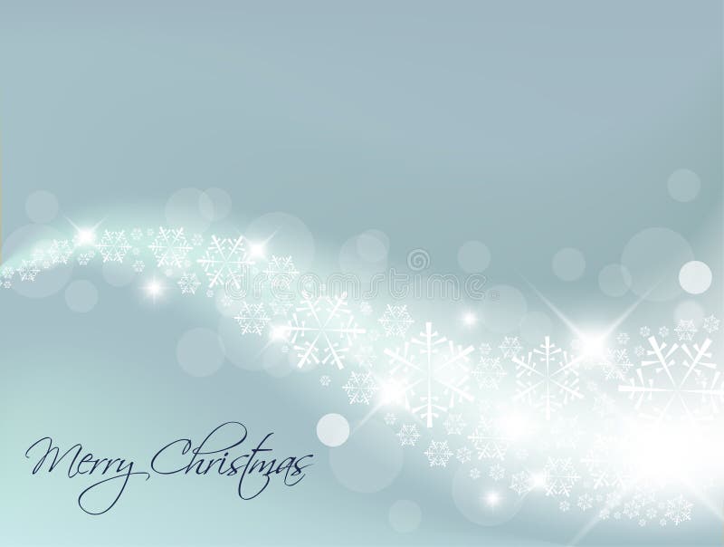 Light Blue Abstract Christmas Background Stock Illustration ...