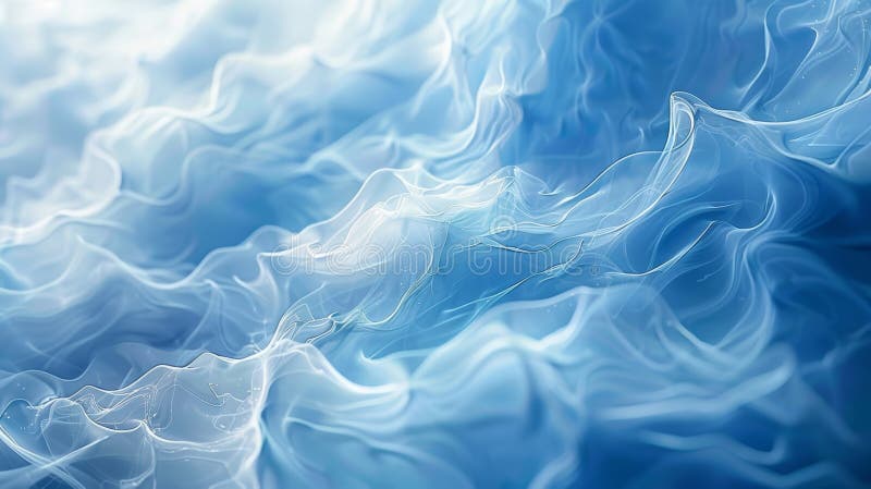 Light Blue Abstract Fluid Background Stock Illustration - Illustration ...