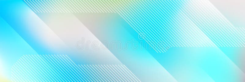 Light Blue Abstract Minimal Geometric Background Stock Illustration ...